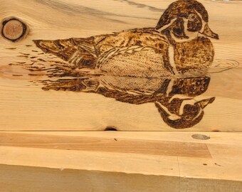Wood Duck Burning - Etsy