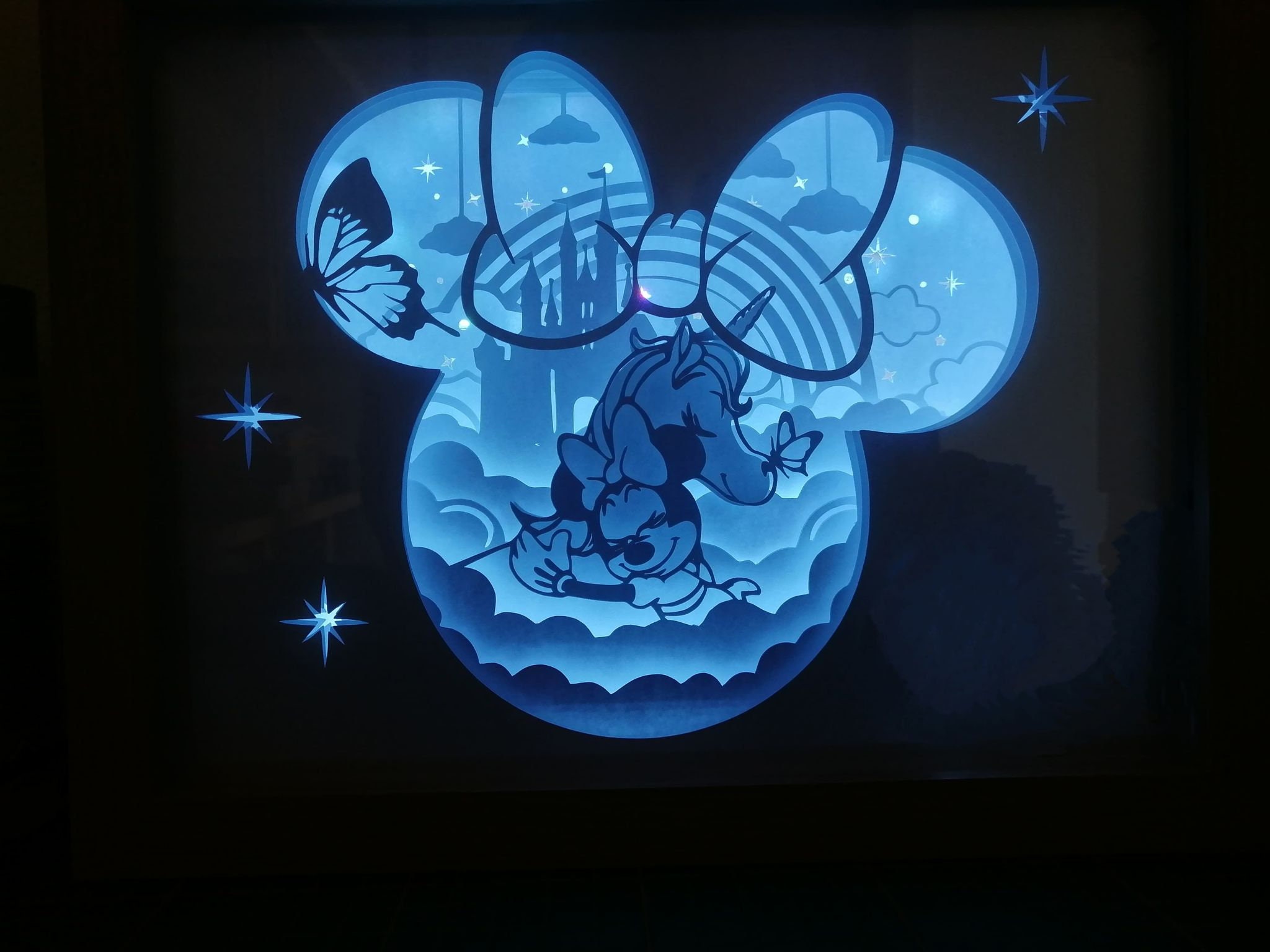 LIGHTBOX MINNIE LICORNE - Etsy France