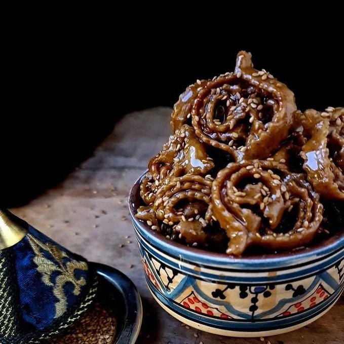 Chbakia - Authentic Handmade Moroccan Pastry, Perfect for Tea Parties ...