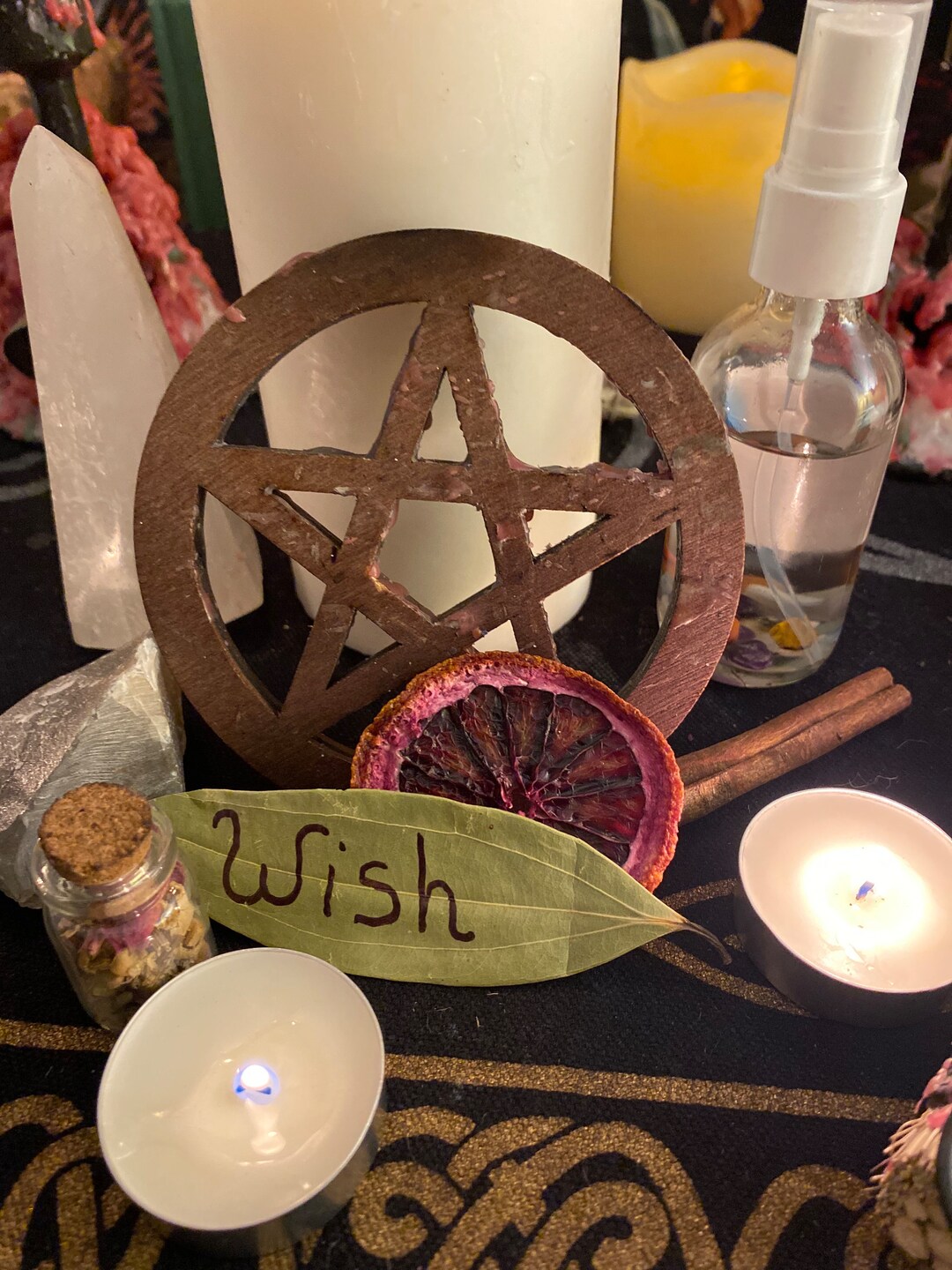 Wish Burning Ritual, Wish Spell, Ritual Oil Added to Your Spell for ...