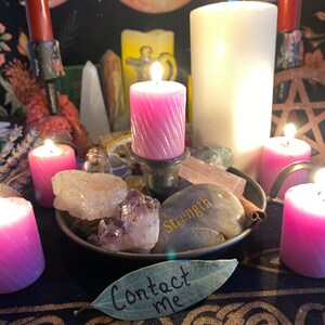 Contact Me Candle Burning, Reach Out, Unblock, Reconnect - Etsy