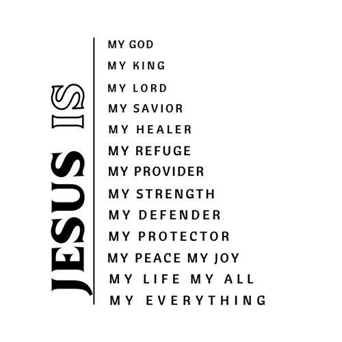 Jesus is Lord SVG & PNG File - Etsy
