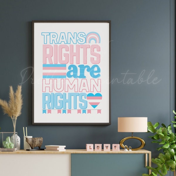 Trans Yard Sign - Etsy