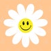 Daisy Svg, Happy Face Svg, Smile Face Svg, Smiling Daisy Svg, Cute ...