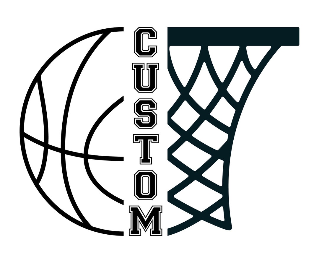 Custom Basketball Name Svg, Your Name Basketball Svg, Personalized ...
