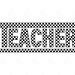 Checkered Teacher Svg, Retro Teacher Png, Teacher Life, Back to School ...