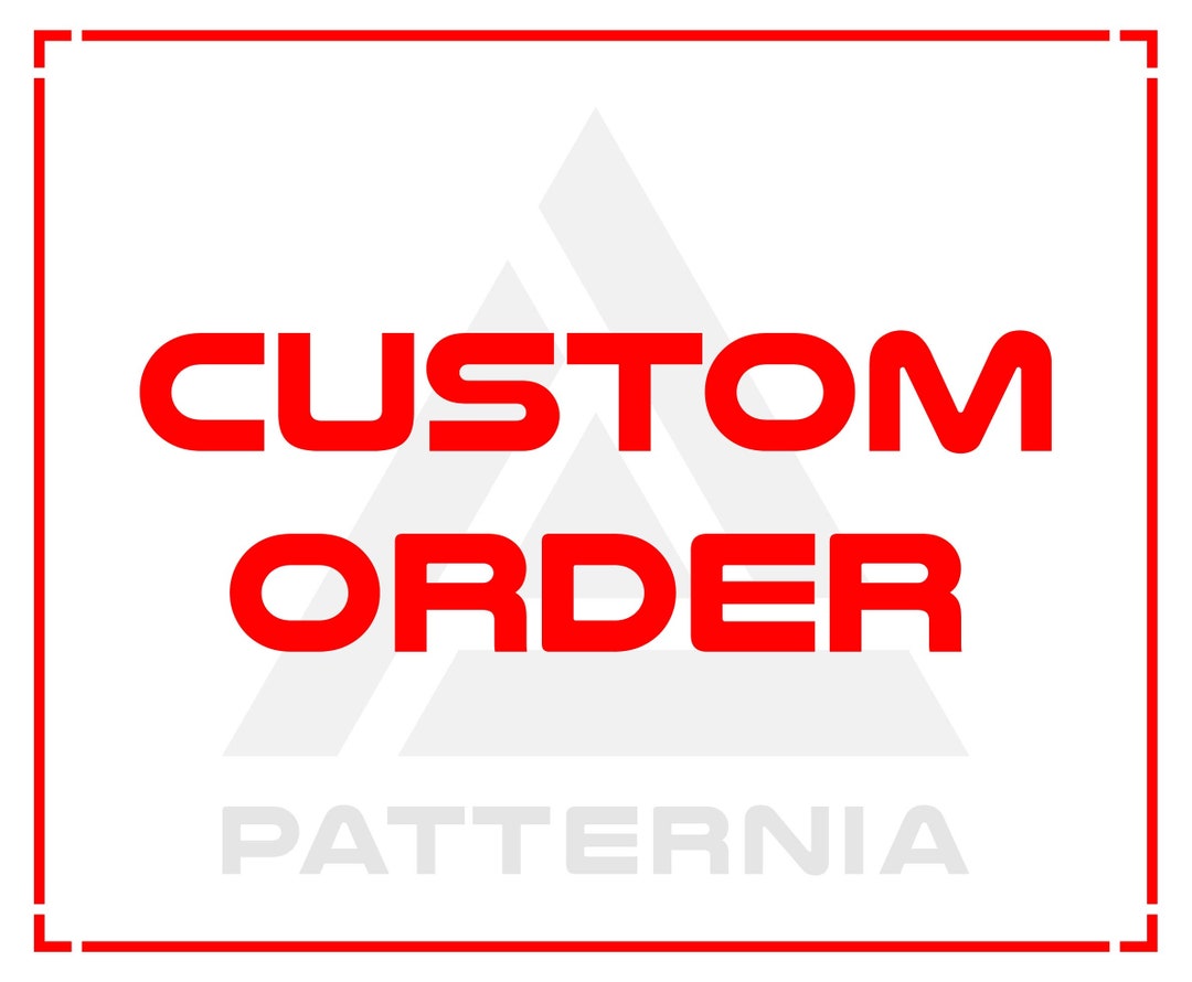 Custom Svg Order. Please Message Me the Details Before You Purchase. - Etsy