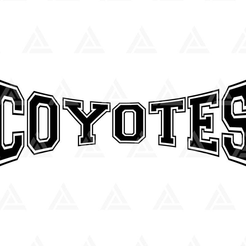 Alice Coyotes Svg - Etsy
