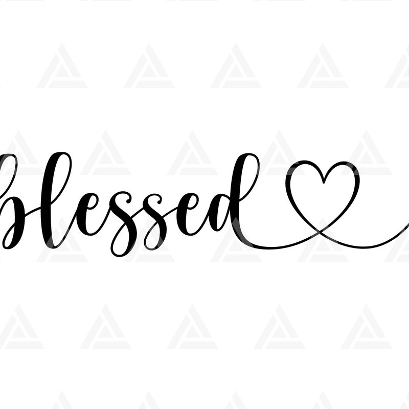 Blessed Sign - Etsy