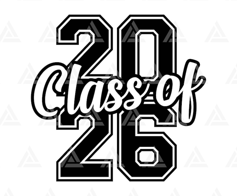 Class of 2026 Svg, Graduation 2026 Svg Png. Cut File Cricut, Silhouette ...