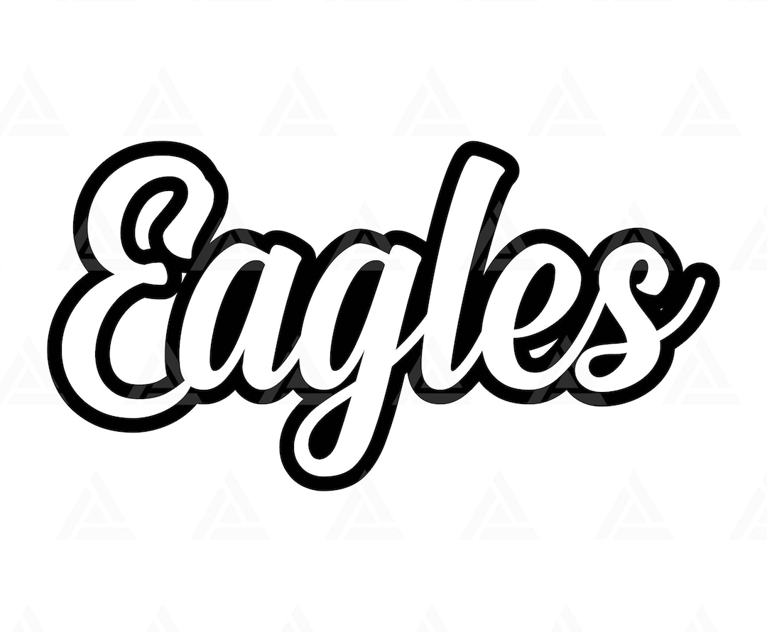 Eagles Script Svg, Go Eagles Football Svg, Run Eagles Svg, Cheer Mom T ...