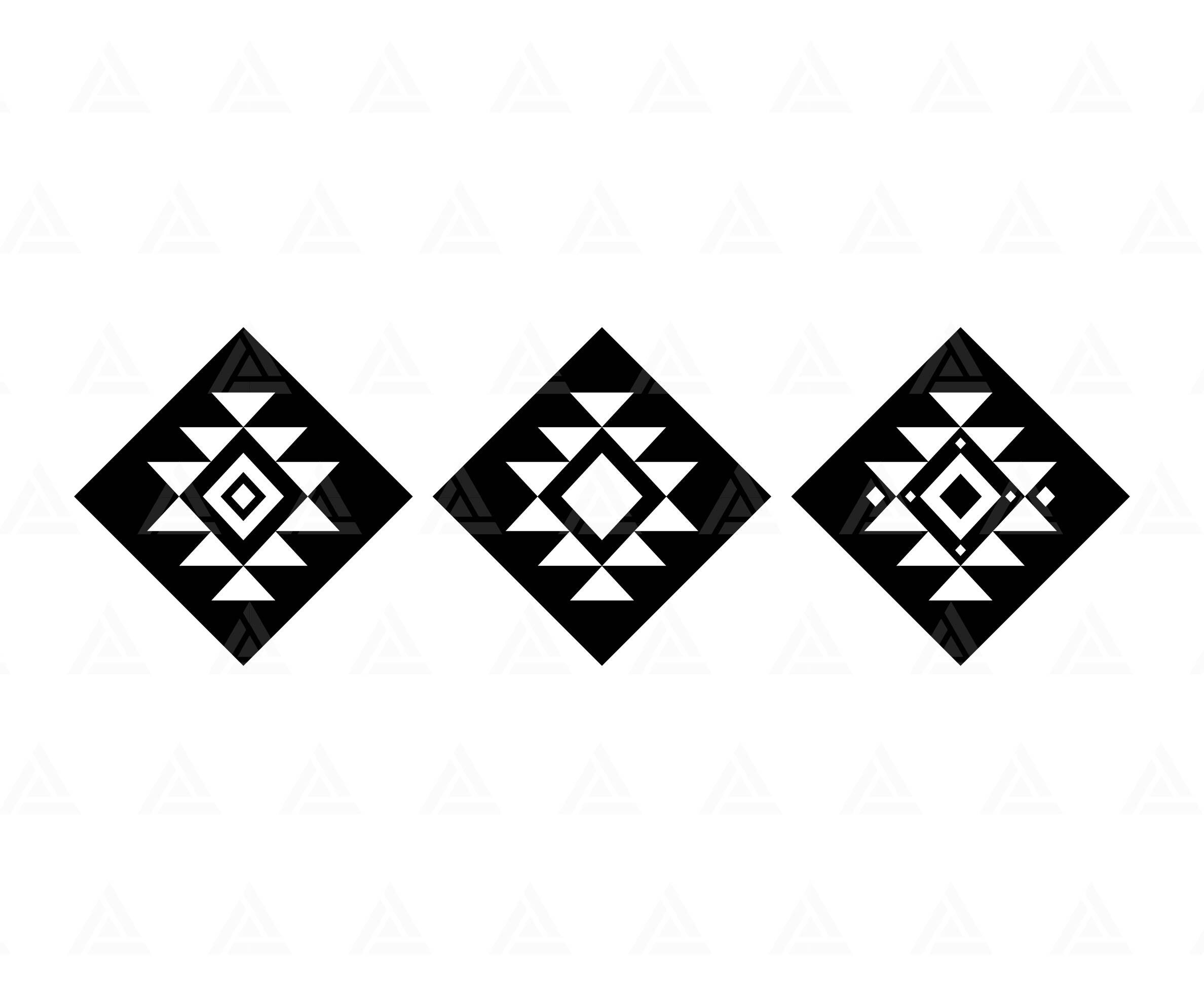 Easy Aztec Pattern To Draw