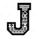 Tribal J Letter Svg, Aztec J Letter Svg, Tribal Aztec Alphabet, Aztec ...