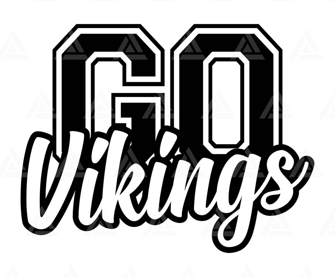 Go Vikings Svg, Go Vikings Football Svg, Run Vikings Svg, School Spirit ...