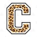 Leopard L Letter Monogram Svg, Cheetah L Letter Svg, Leopard Font ...