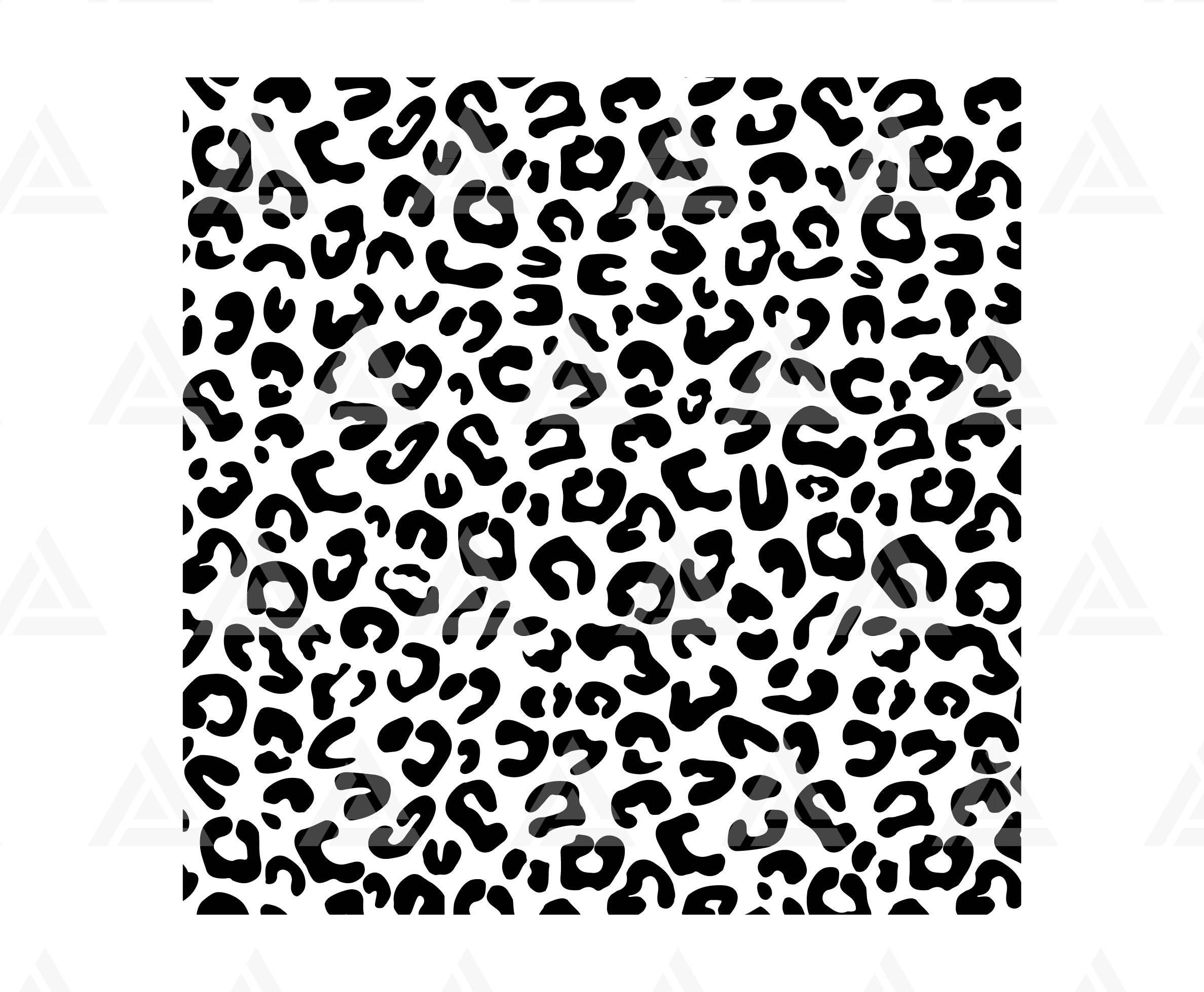 Cheetah Print Silhouette