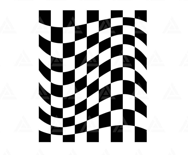 SVG a cuadros ondulados, SVG de tablero de ajedrez, cuadros envolventes ...