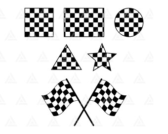 Checkerboard SVG. Seamless Checked Checkered Pattern. Cricut - Etsy