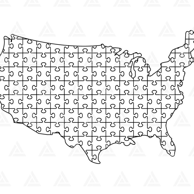 3 Pieces World Map Vector - Etsy