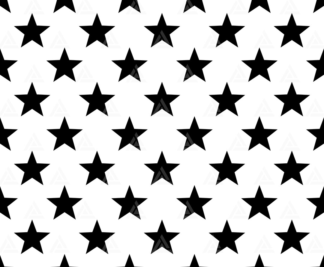 Seamless Star Pattern Svg, Flag Stars Svg, Geometric Background. Cut ...