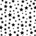 Seamless Star Pattern Svg, Starry Night Svg, Star Shower Svg. Cut File ...