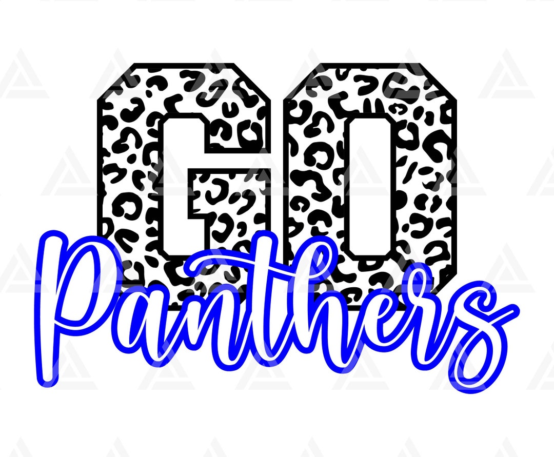 Go Panthers Leopard Svg, Go Panthers Football Svg, Run Panthers Svg ...