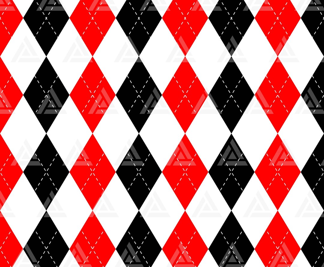Red Argyle Pattern Svg, Diamond Pattern Svg, Tumbler Template ...