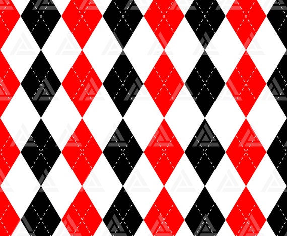Red Argyle Pattern Svg Diamond Pattern Svg Tumbler Template | Etsy