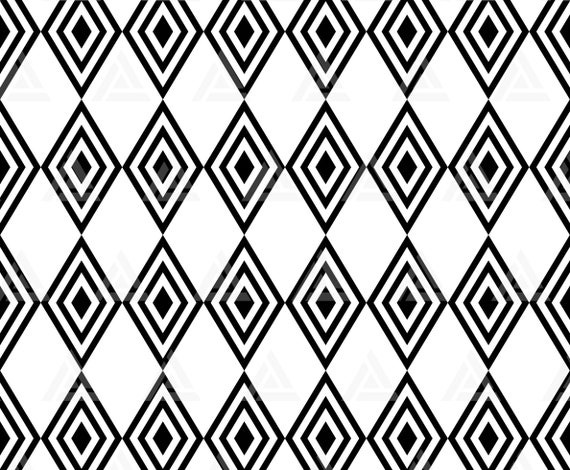 Clip Art & Image Files Diamond Pattern Svg Cut File Cricut Png Pdf Eps ...