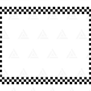 Racing Stripes Rectangle Monogram Svg, Checkered Racing, Checkers Svg, Race Finish Svg, Motor ...