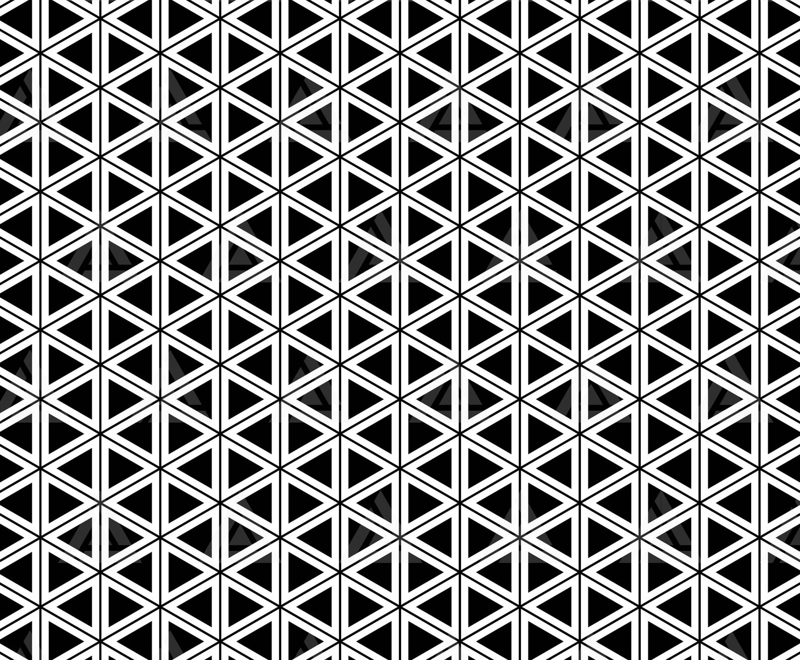 Triangles in Hexagon Pattern Svg, Seamless Block Pattern, Geometric ...