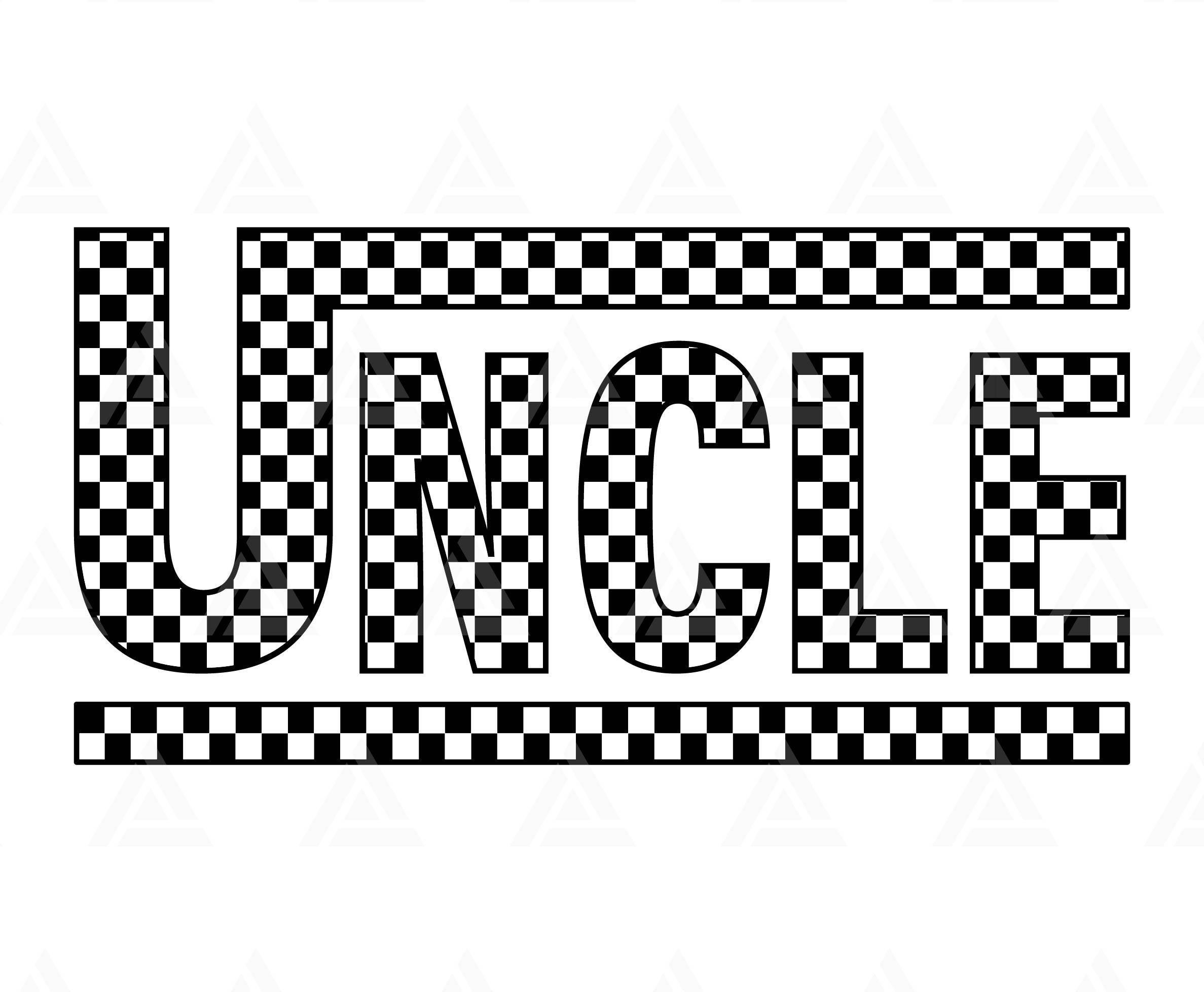 Checkered Uncle Svg, Uncle Png, Racing Uncle T-shirt Design, Race Uncle ...