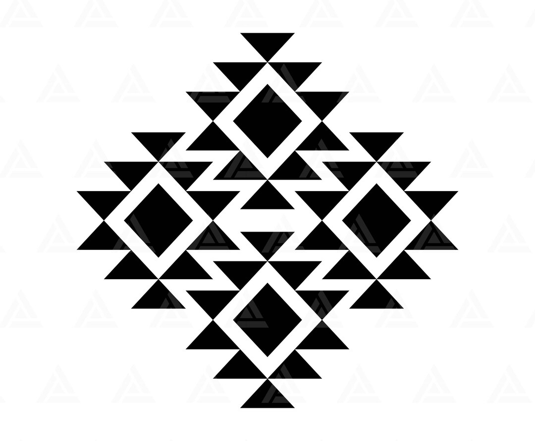 Aztec Svg, Tribal Svg, Boho Aztec Pattern, Southwest Pattern, Inca ...