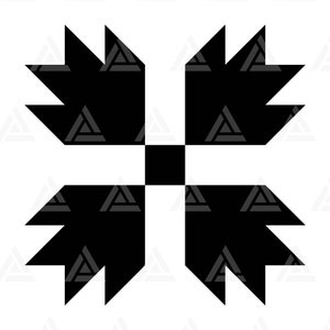 Bear Paw Pattern Svg, Bear Claw Pattern, Quilt Pattern, Sewing Pattern ...