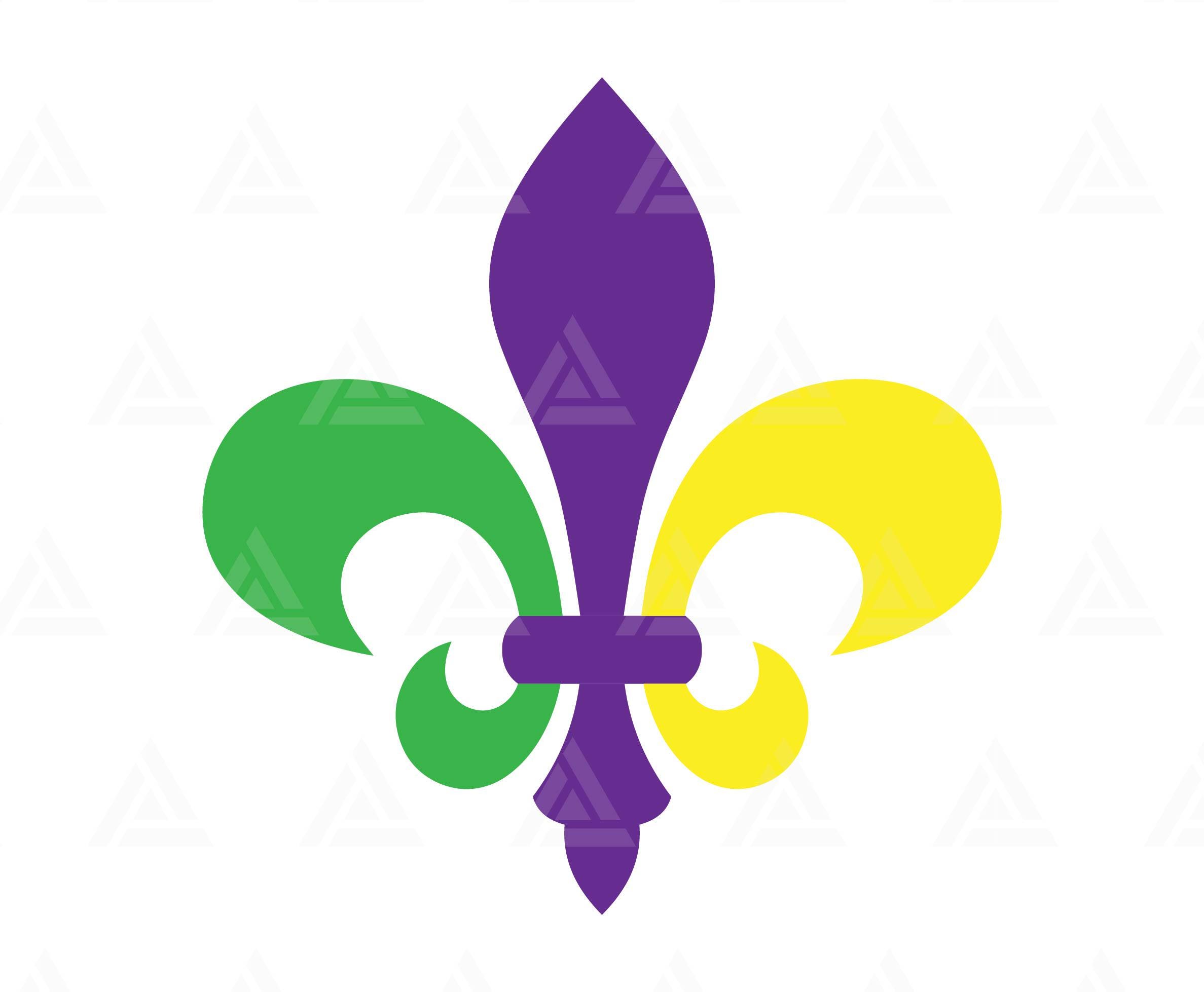 Fleur De Lis Svg, Fleur De Lys Svg, Mardi Gras Svg, New Orleans Svg ...