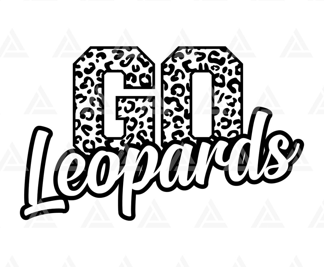 Go Leopards Svg, Go Leopards Football Svg, Run Leopards Svg, Cheer Mom ...
