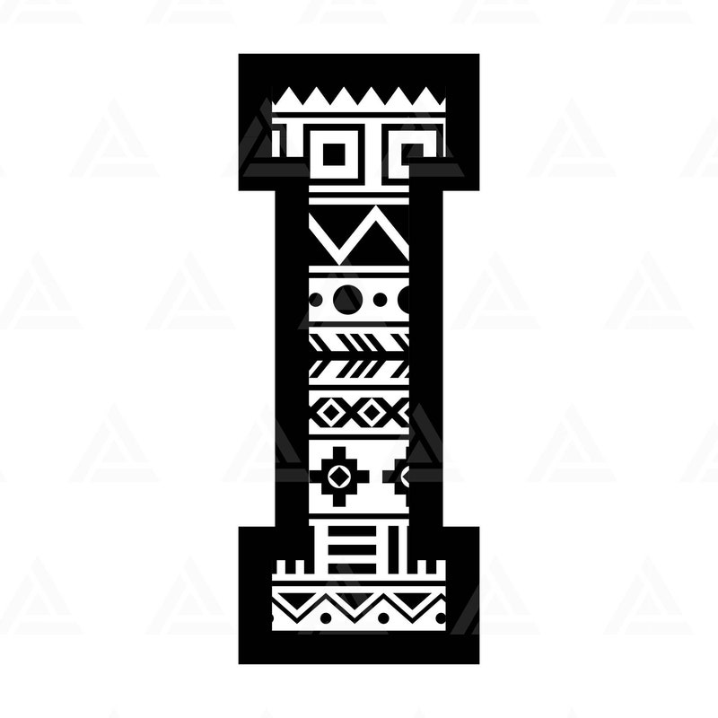 Aztec Letters - Etsy