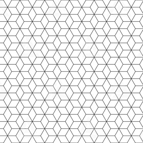 Cube Pattern Svg Seamless 3d Block Pattern Geometric Square Etsy