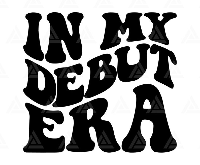 In My Debut Era Svg, in My Debut Era Png, Baby T Shirt, Baby Clipart ...