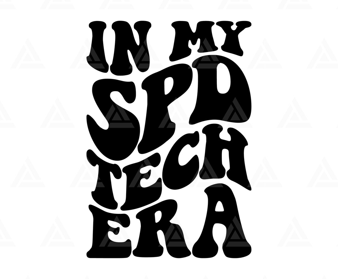 In My Spd Tech Era Svg, Spd Tech Png, Technician Shirt, Technician ...