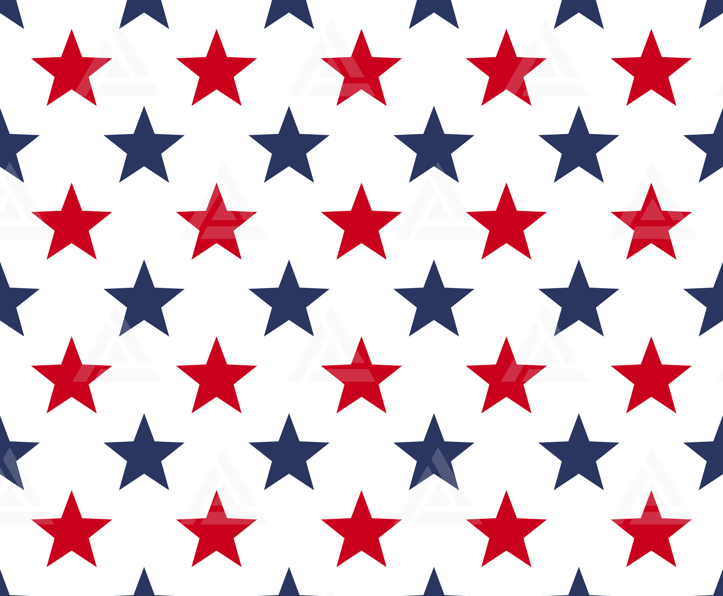 Seamless Red Blue Star Pattern Svg, American Flag Stars Svg, Stars ...