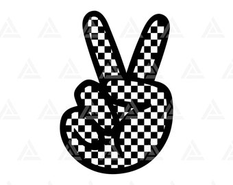 Peace Hand Svg, Peace Sign Svg, Peace Fingers Svg, Two Hand Sign Svg ...