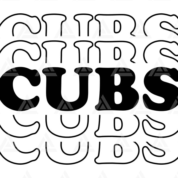 Cubs Svg - Etsy