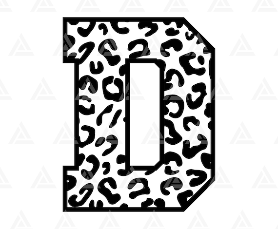 Pink Cheetah Letters