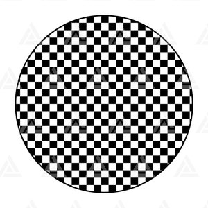 Checkered Circle Svg, Checkered Pattern Svg, Outlined Circle Svg ...