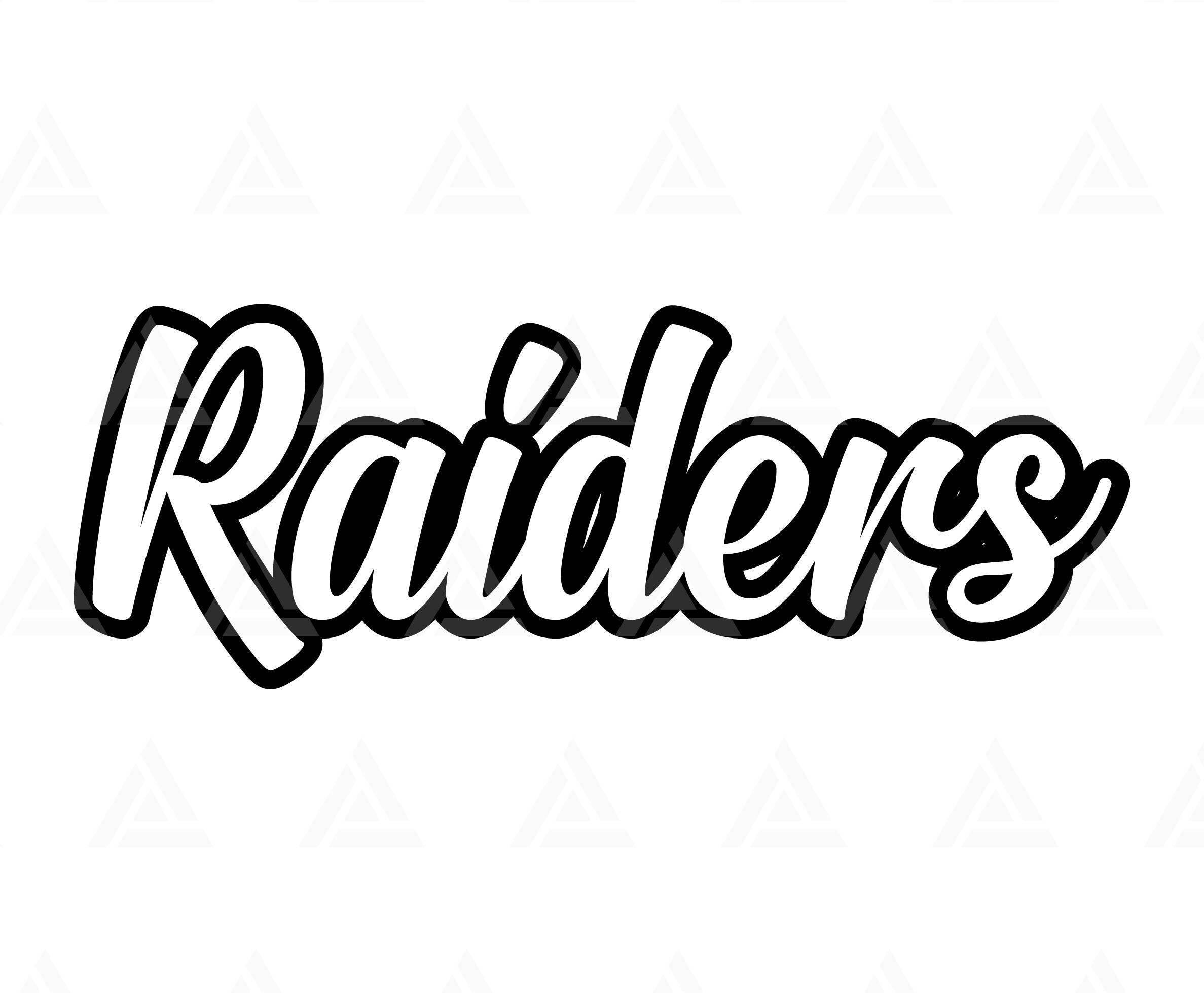 Raiders Script Svg, Go Raiders Football Svg, Run Raiders Svg, Cheer Mom ...