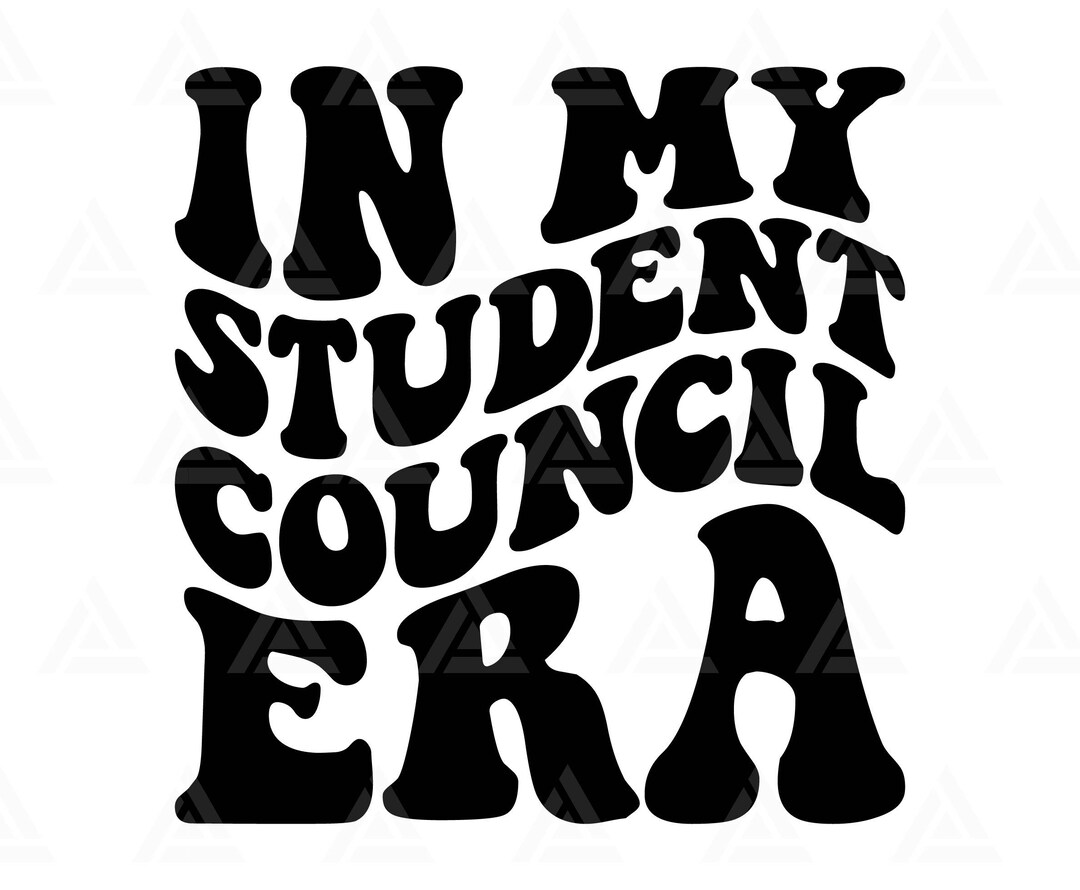 In My Student Council Era Svg, in My Student Council Era Png, Student ...