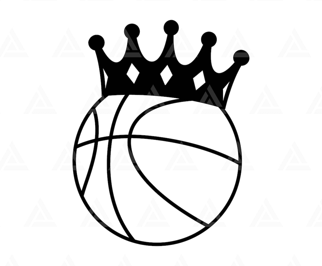 Crowned Basketball Svg, Basketball Png, Basketball T-shirt, Cheer Mom ...