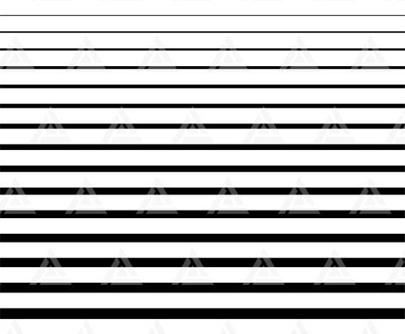 Thin to Thick Lines Pattern Svg Seamless Stripe Pattern | Etsy
