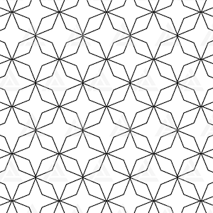 Japanese Star Pattern Svg, Seamless Japanese Traditional Asanoha ...